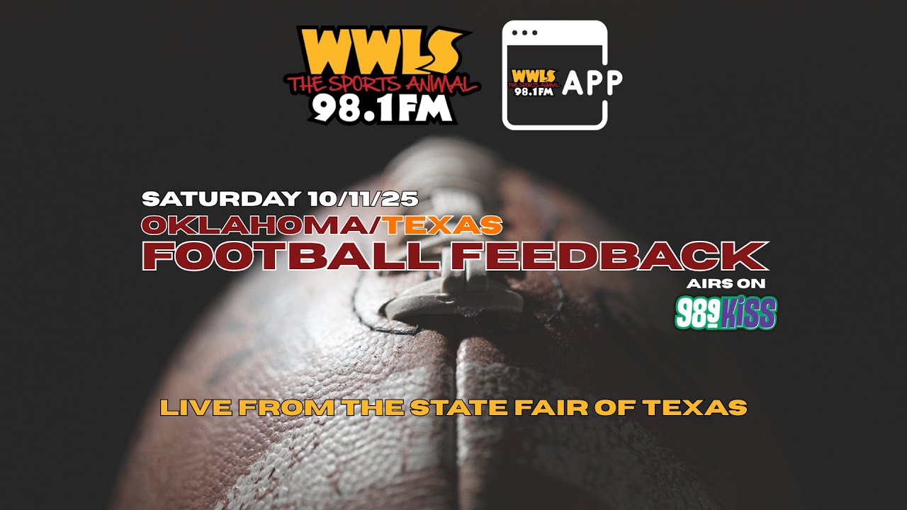 WWLS The Sports Animal - OKLAHOMA vs TEXAS Football Feedback Postgame ...