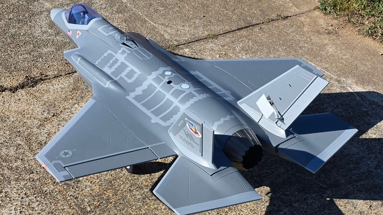 Equipment Issues and Crosswinds, Perfect for a XFly F-35A 70mm ...