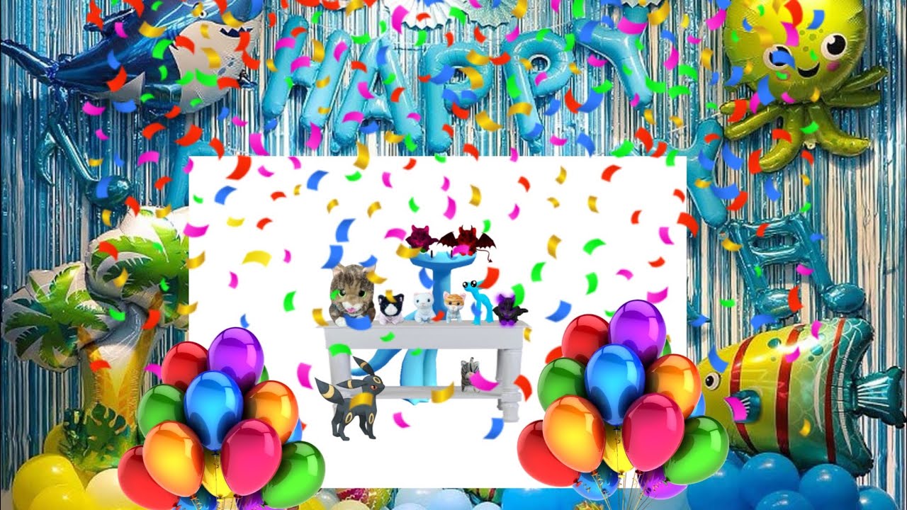 October 7th 2024 — HAPPY BIRTHDAY TO ME, CYAN, AND MY KITTENS TOO!!🤩🥳🎂 ...