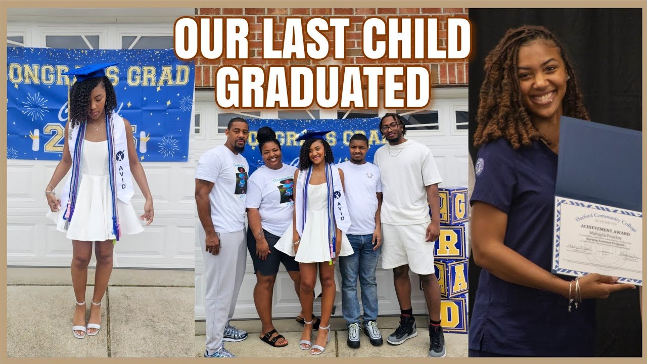 GRADUATION VLOG: OUR LAST CHILD GRADUATED! - YouTube