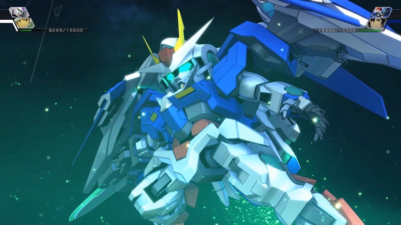 SD Gundam G Generation Cross Ray - Gundam 00 SS2 - Final Mission. - YouTube