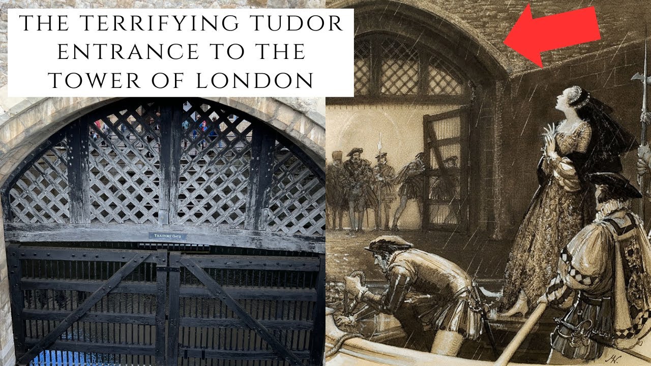 The TERRIFYING Tudor Entrance To The Tower Of London - Traitor's Gate - YouTube
