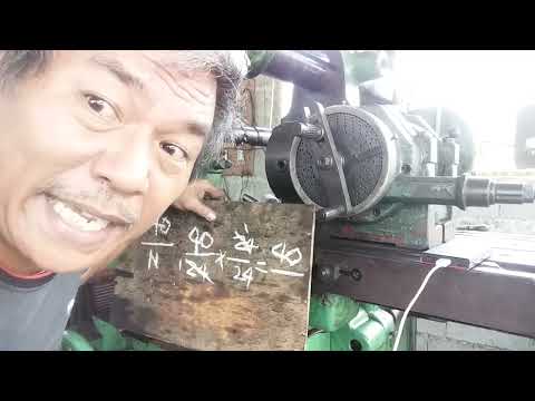 Paano mag Setup ng index plate sa Indexing head/Dividing Head. - YouTube