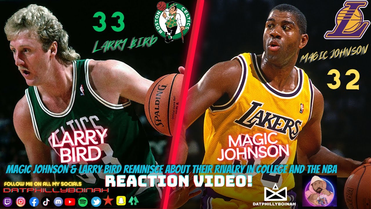 Magic Johnson, Larry Bird reminisce about their rivalry in college and ...