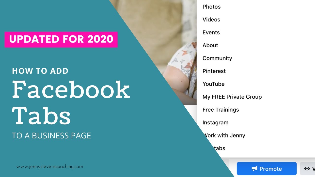 How to Create Tabs On Your Facebook Page (Updated 2020) - YouTube