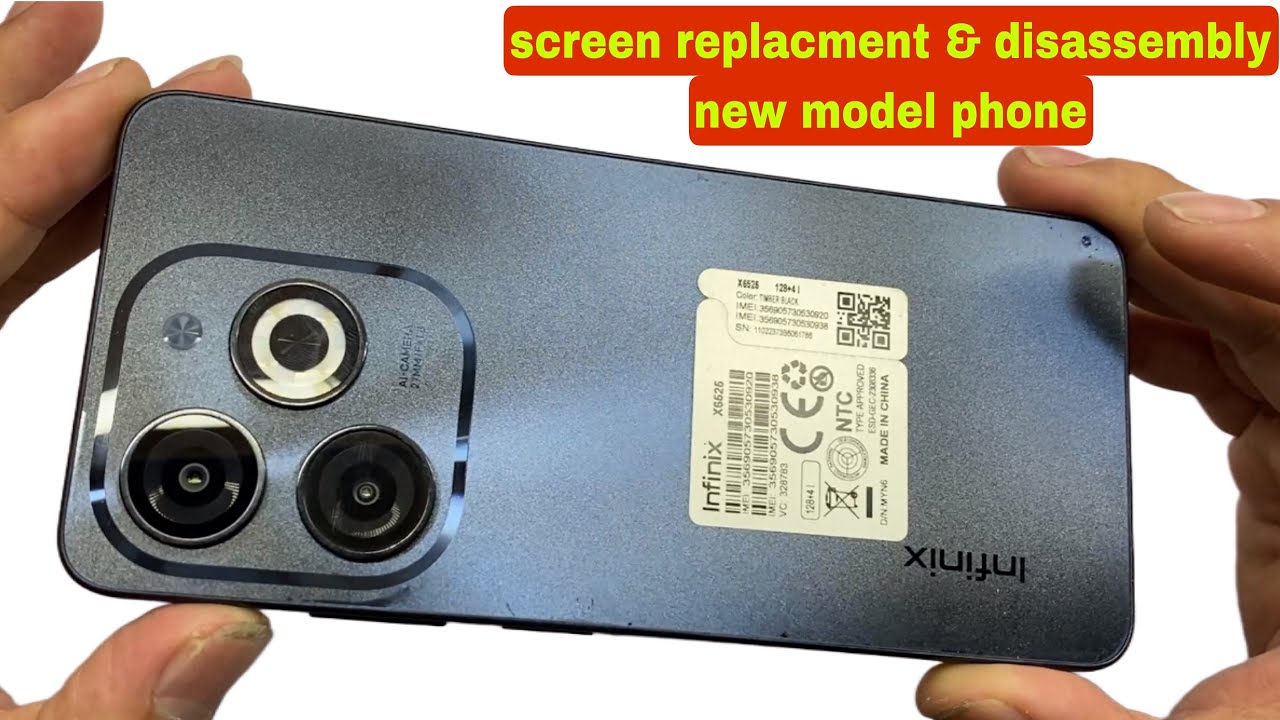 Infinix Smart 8 Lcd Replacement & Disassembly new model phone step by ...