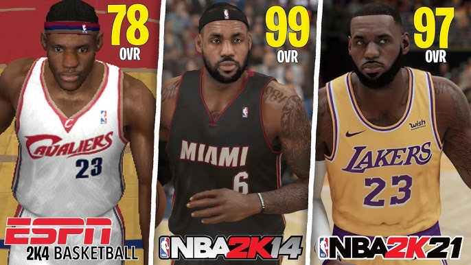 Nba 2k14 Dunk De Lebron James The 20 Best NBA 2K Games, Ranked