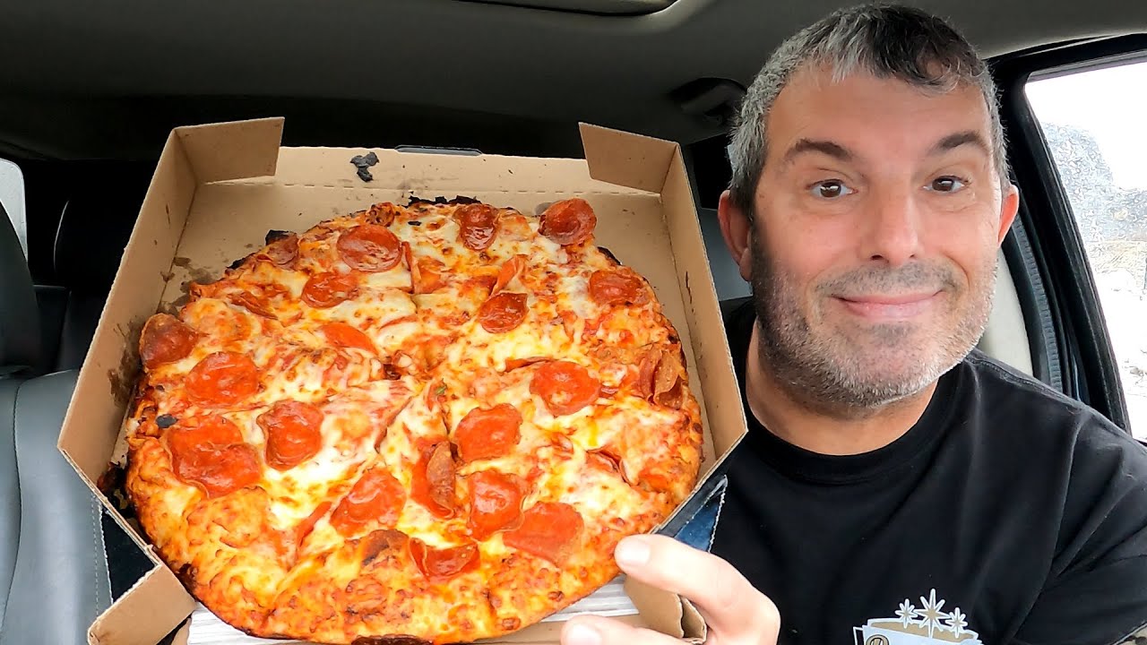 dominos handmade pan pizza is it any good - YouTube
