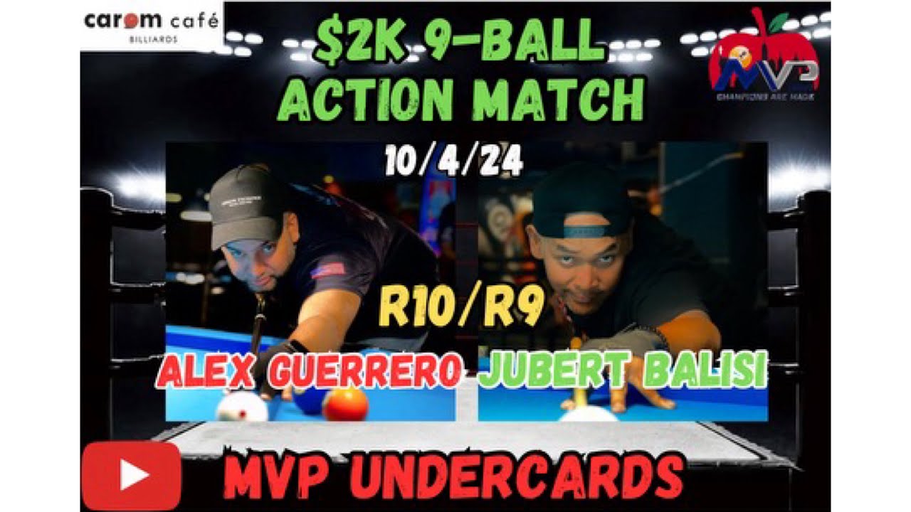 $2K Action Match: MVP Undercards: Jubert Balisi (10) vs. Alex Guerrero ...