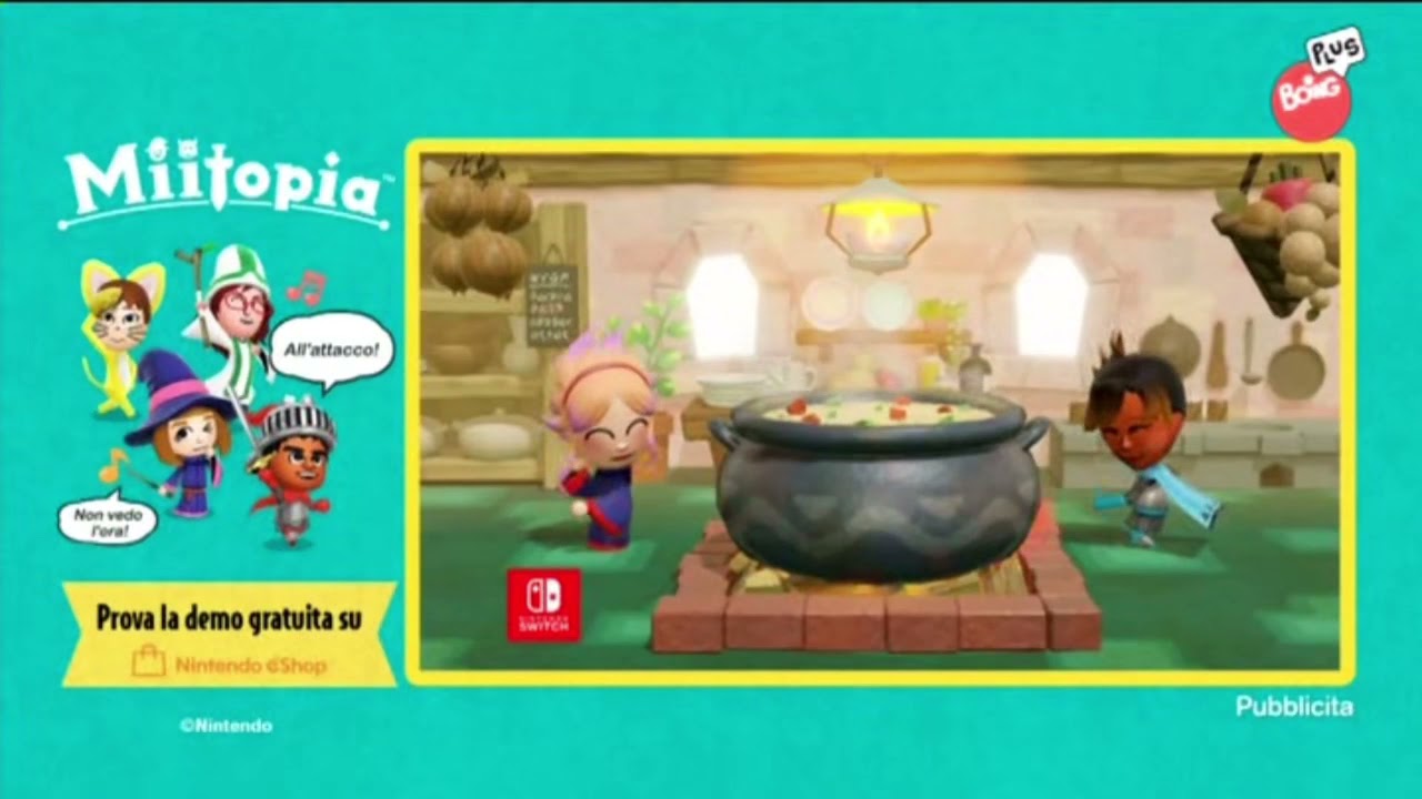 Miitopia Nintendo Switch pubblicità spot 2021 - YouTube