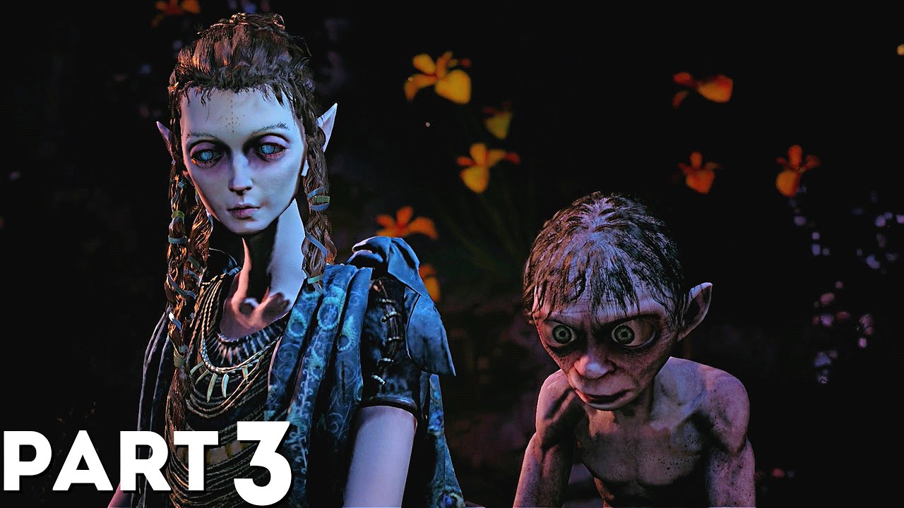 The Lord of the Rings Gollum PS5 Gameplay Walkthrough Part 3 - Good As ...
