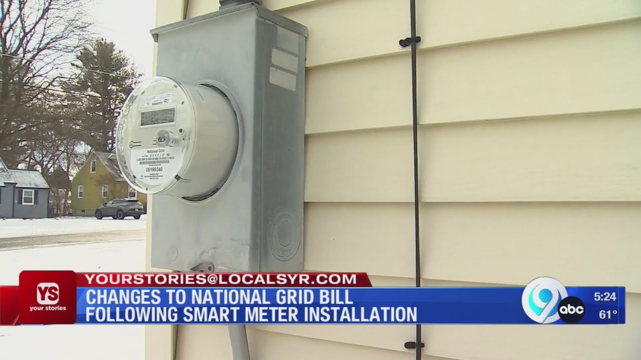 Changes to National Grid Bill Following Smart Meter Installation - YouTube