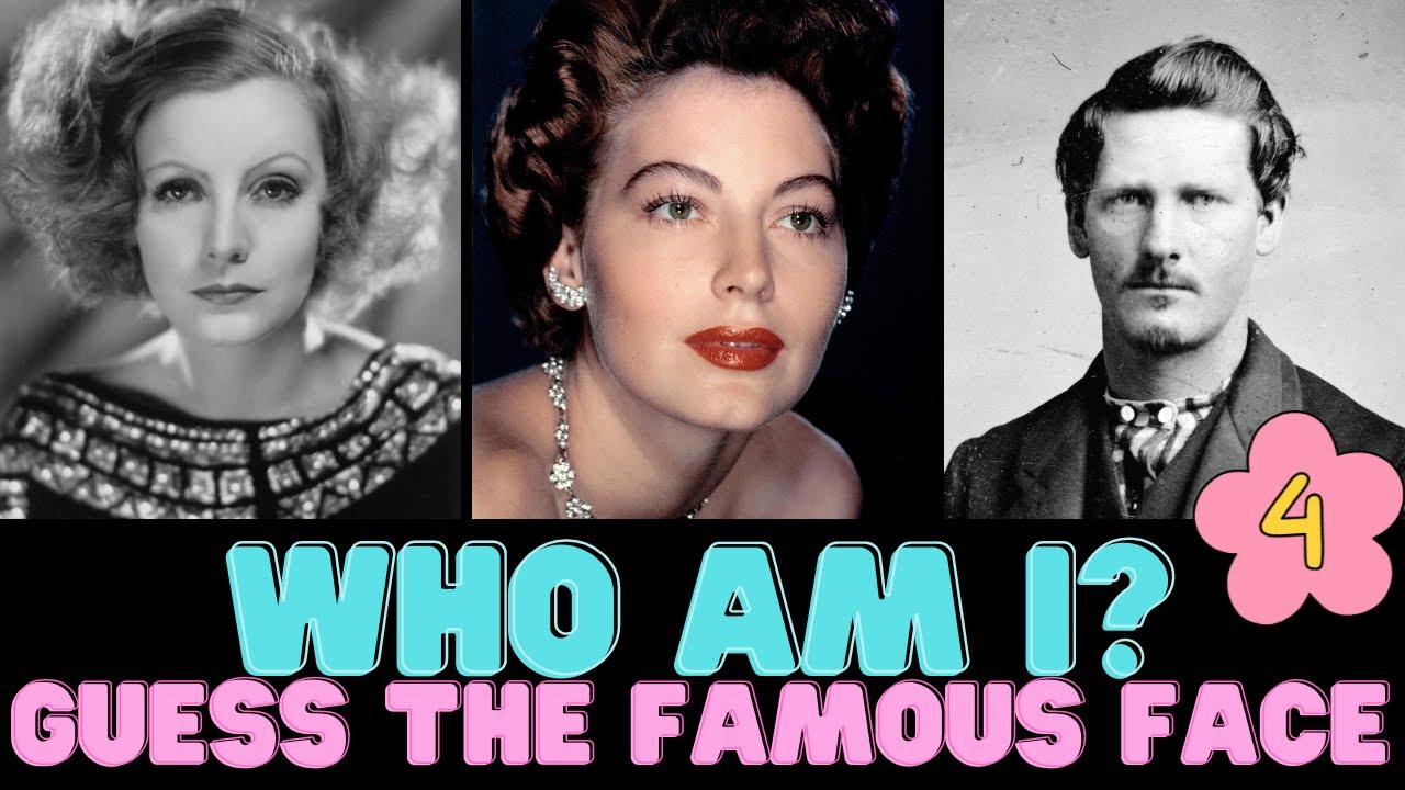 Who Am I (4) - 30 Famous Faces to Recognise - YouTube