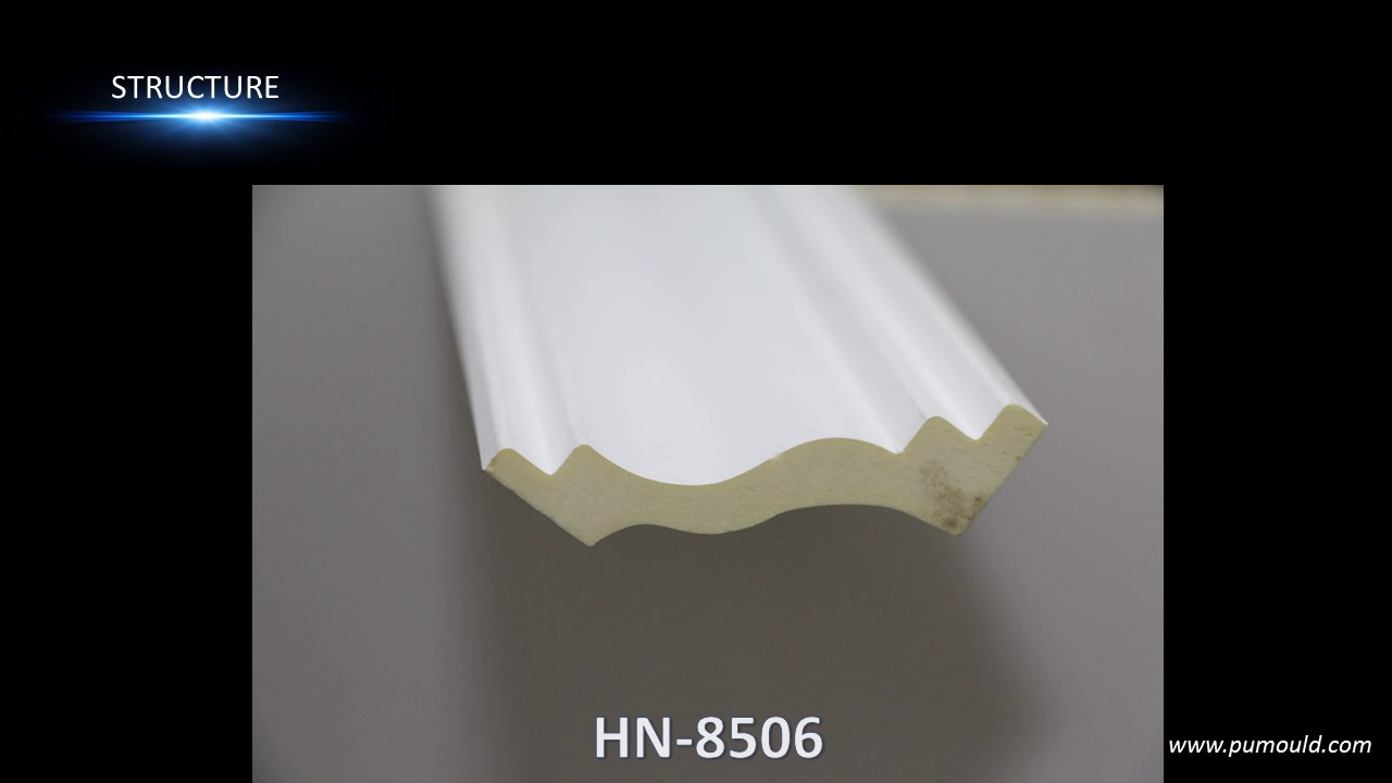PU foam moulding for ceiling decor - YouTube