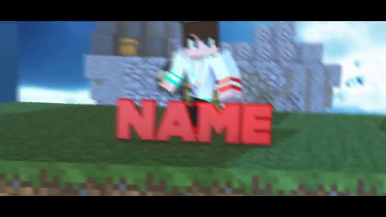 New Minecraft Intro Template (C4D,AE) - YouTube