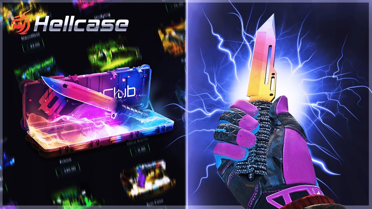 HELLCASE STILETTO KNIFE FADE HIT ?! HELLCASE PROMO CODE 2024 ! HELLCASE ...