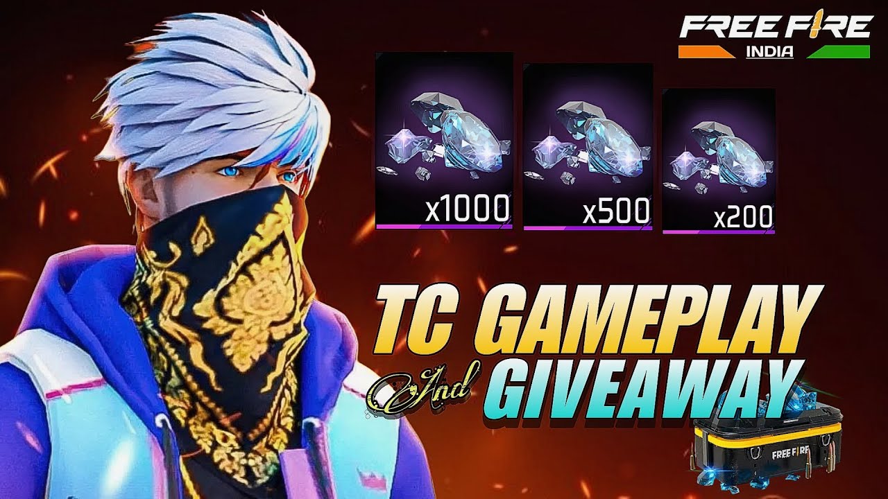 FREE FIRE TC GAMEPLAY & GIVEAWAY TO SUBSCRIBERS #freefire #shortslive ...