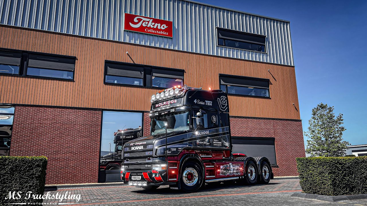 HOLRIDGE TRANSPORT SCANIA 164L T580 V8 [ONBOARD EXHAUST SOUND] - YouTube
