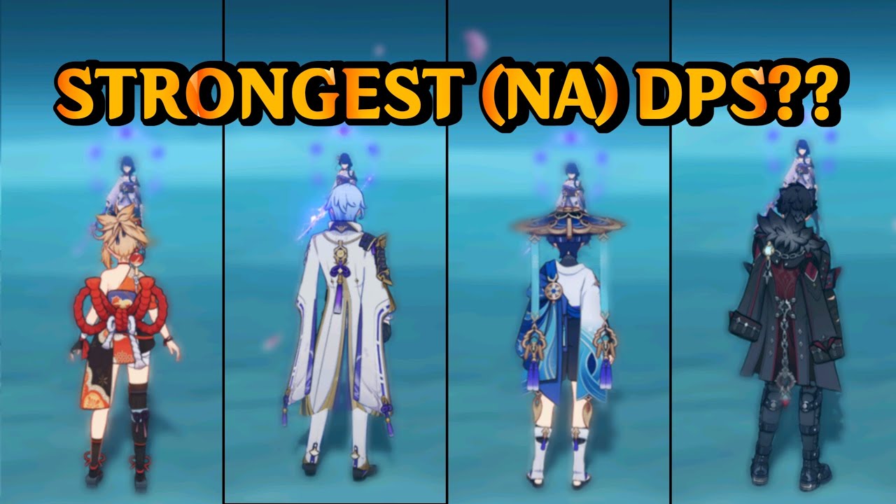 DPS SHOWDOWN - Who's The Strongest Normal Attack DPS?? Genshin Impact 4 ...