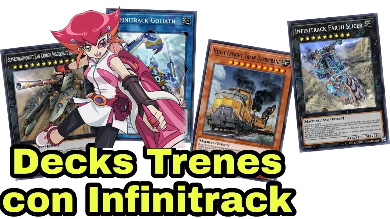 Yu-Gi-Oh Duel links - Deck Trenes Infinitrack - YouTube