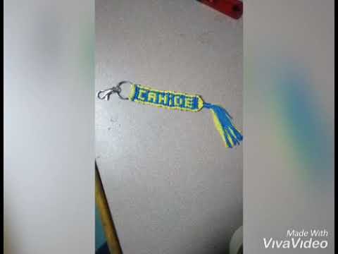 İsim yazılı anahtarlık yapımı