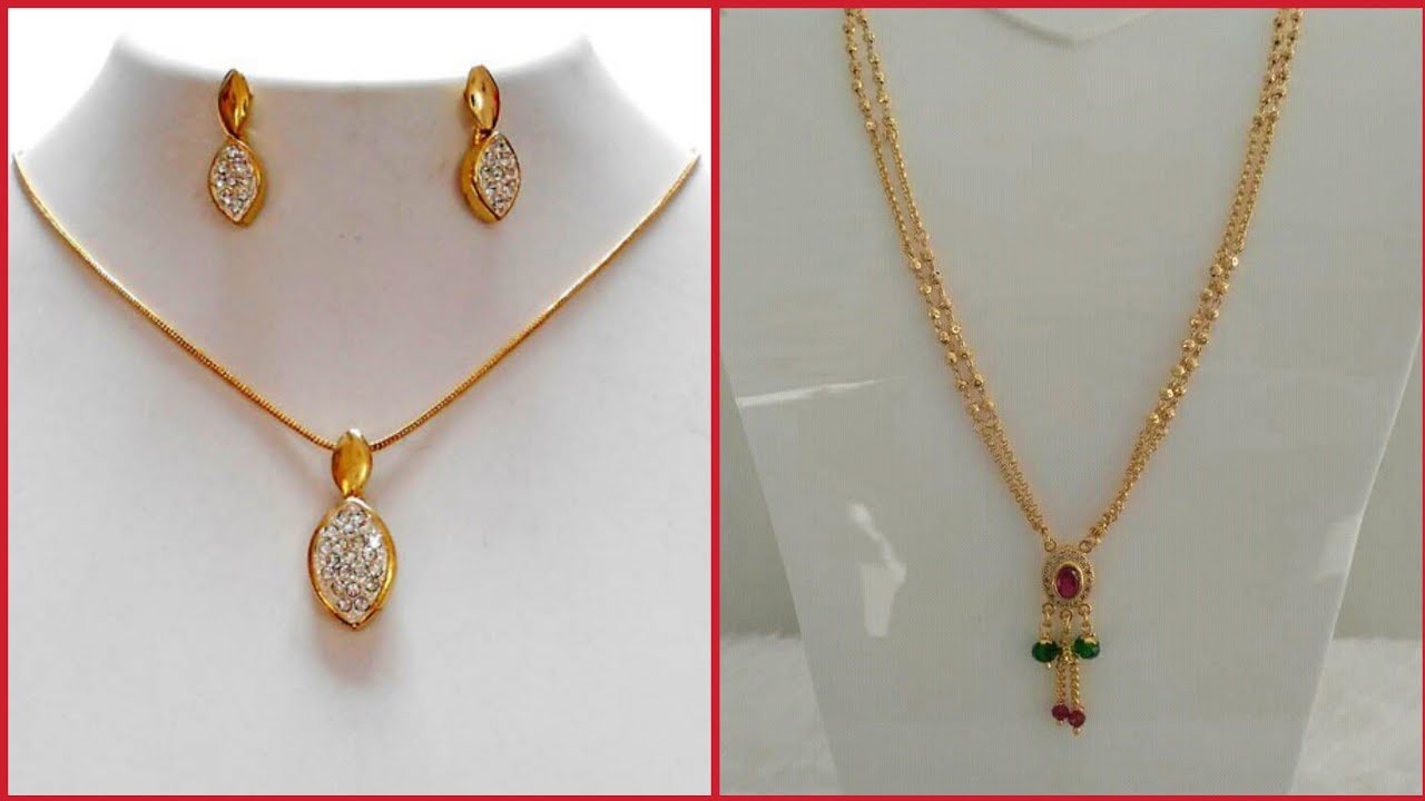 Beautiful chain locket designs 2020 - YouTube