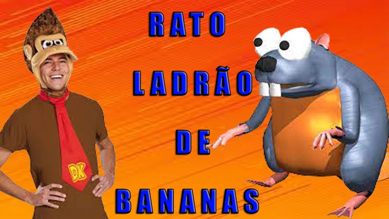 rato ladrão de bananas DONKEY KONG EP 2 - YouTube