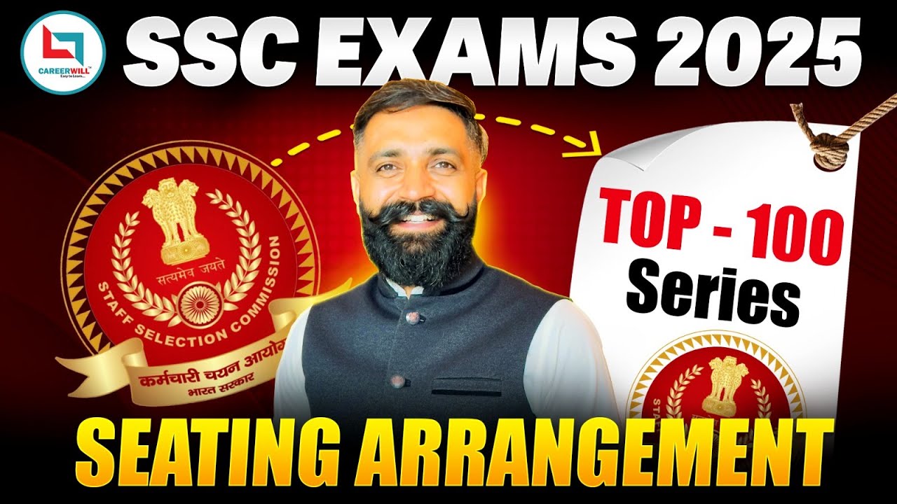 SSC 2025 | Seating Arrangement | SSC Reasoning | SSC Top 100 Series ...