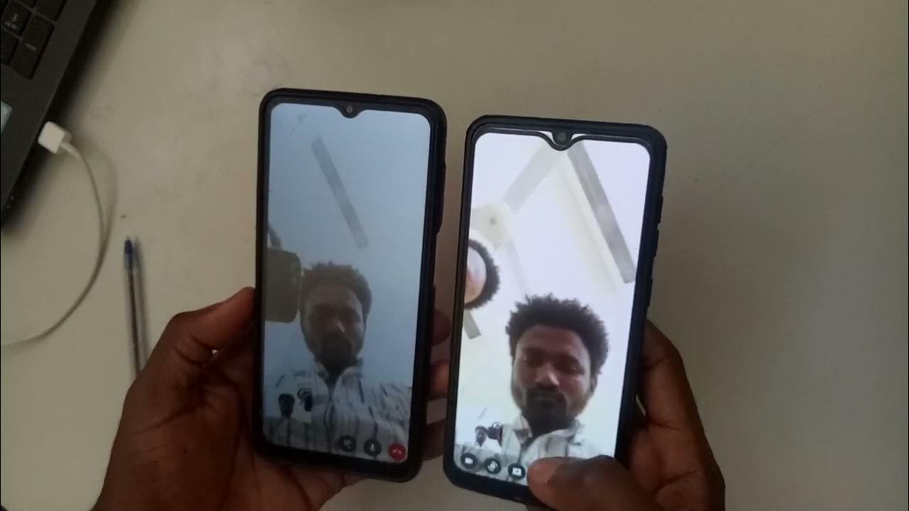 realtime video chat and screen sharing using webrtc kotlin android demo - YouTube