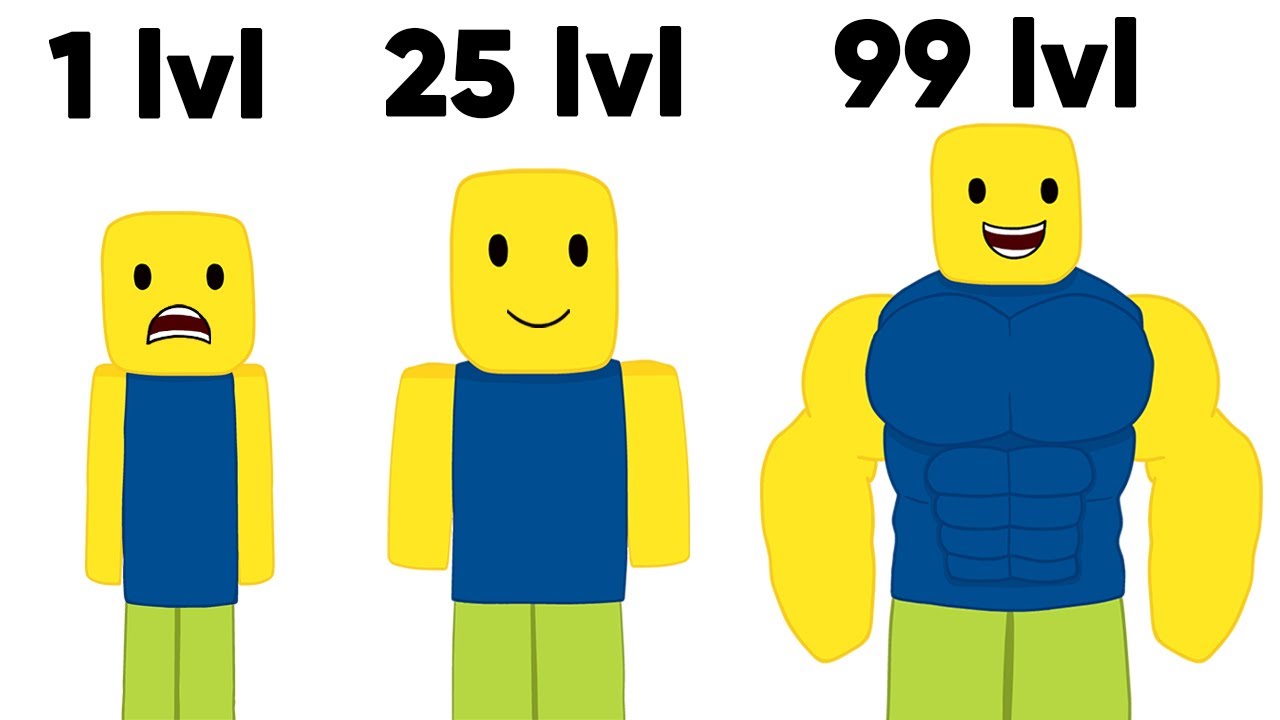 Evolution of Noob in Roblox - YouTube