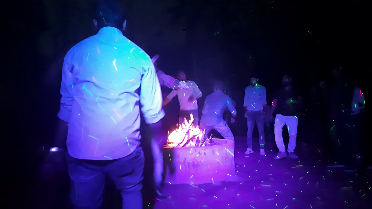 Campfire With Dj Music and Light Adimali Munnar - YouTube