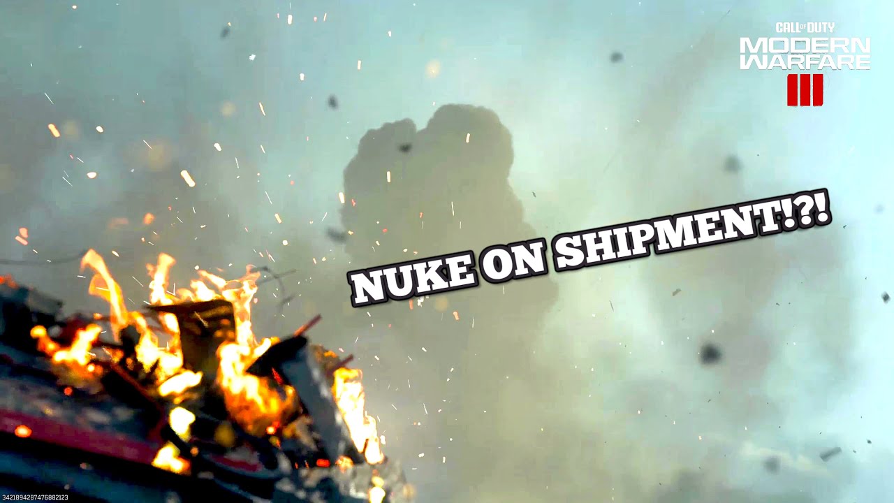 A NUKE ON SHIPMENT?!? | MW3 - YouTube