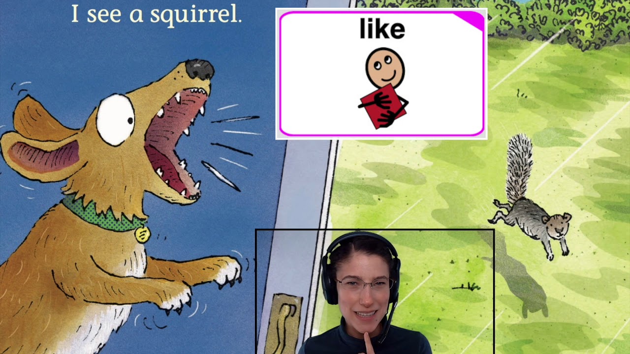 I See a Cat - Book Reading with AAC Core Words - YouTube