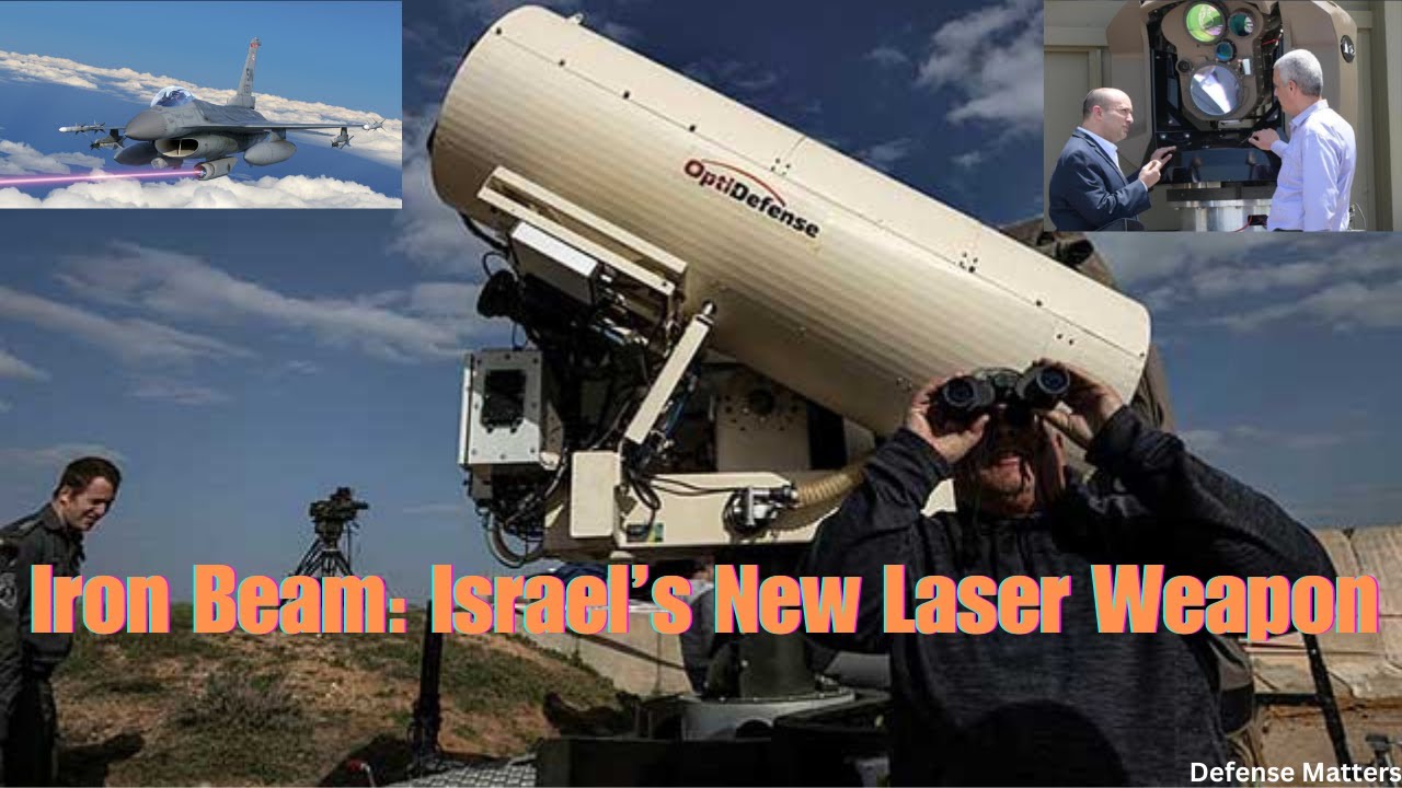 |Israel Deploys Iron Beam Laser Air Defense System| - YouTube