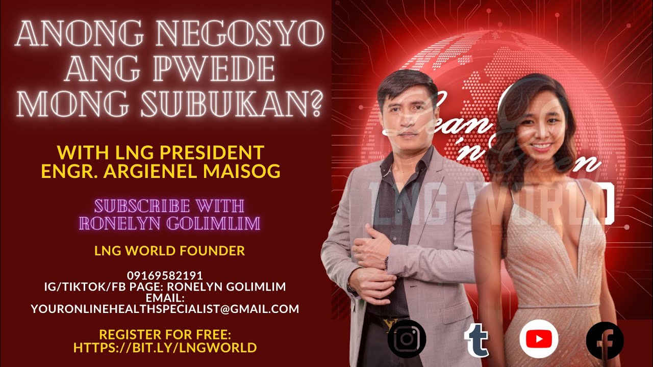 ANONG NEGOSYO by Pres. Argienel Maisog - YouTube