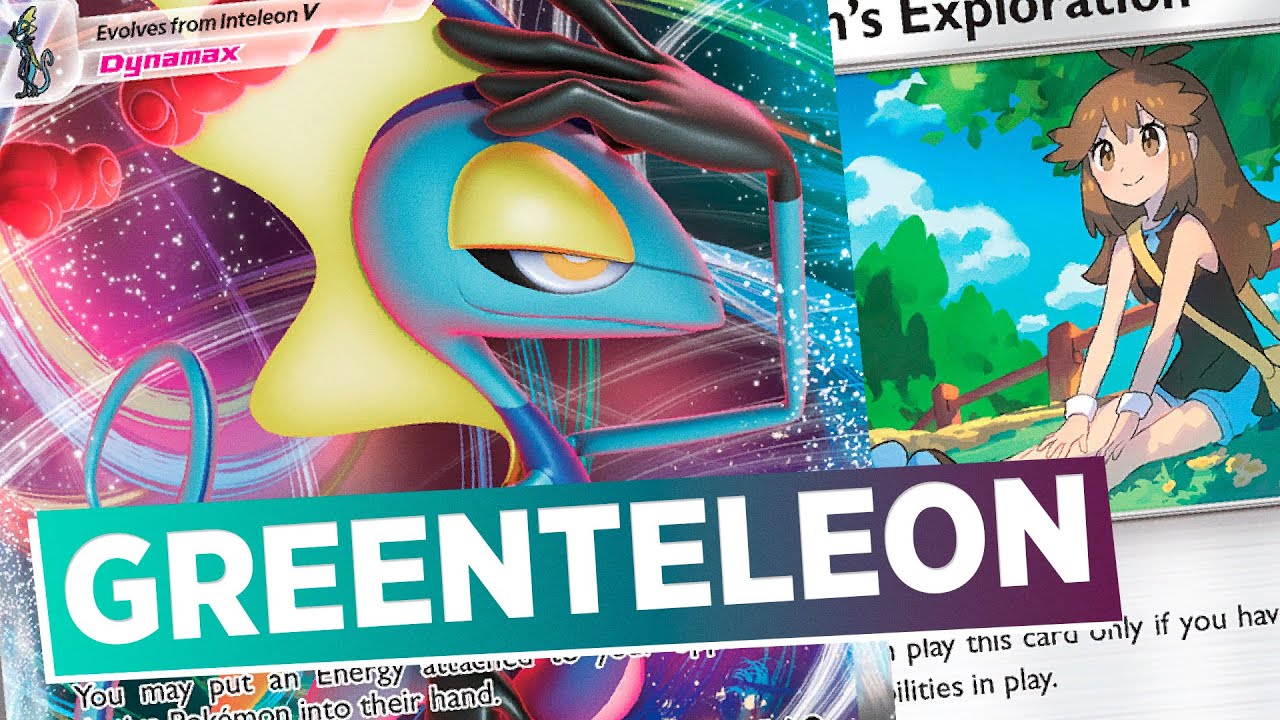 INTELEON VMAX with GREEN'S is a pretty cool EXPANDED deck! [Pokemon TCG ...
