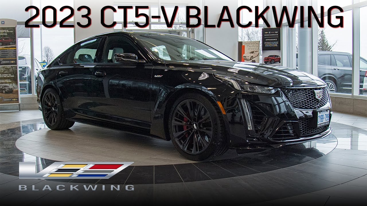 All New 2023 CT5-V Blackwing! - YouTube