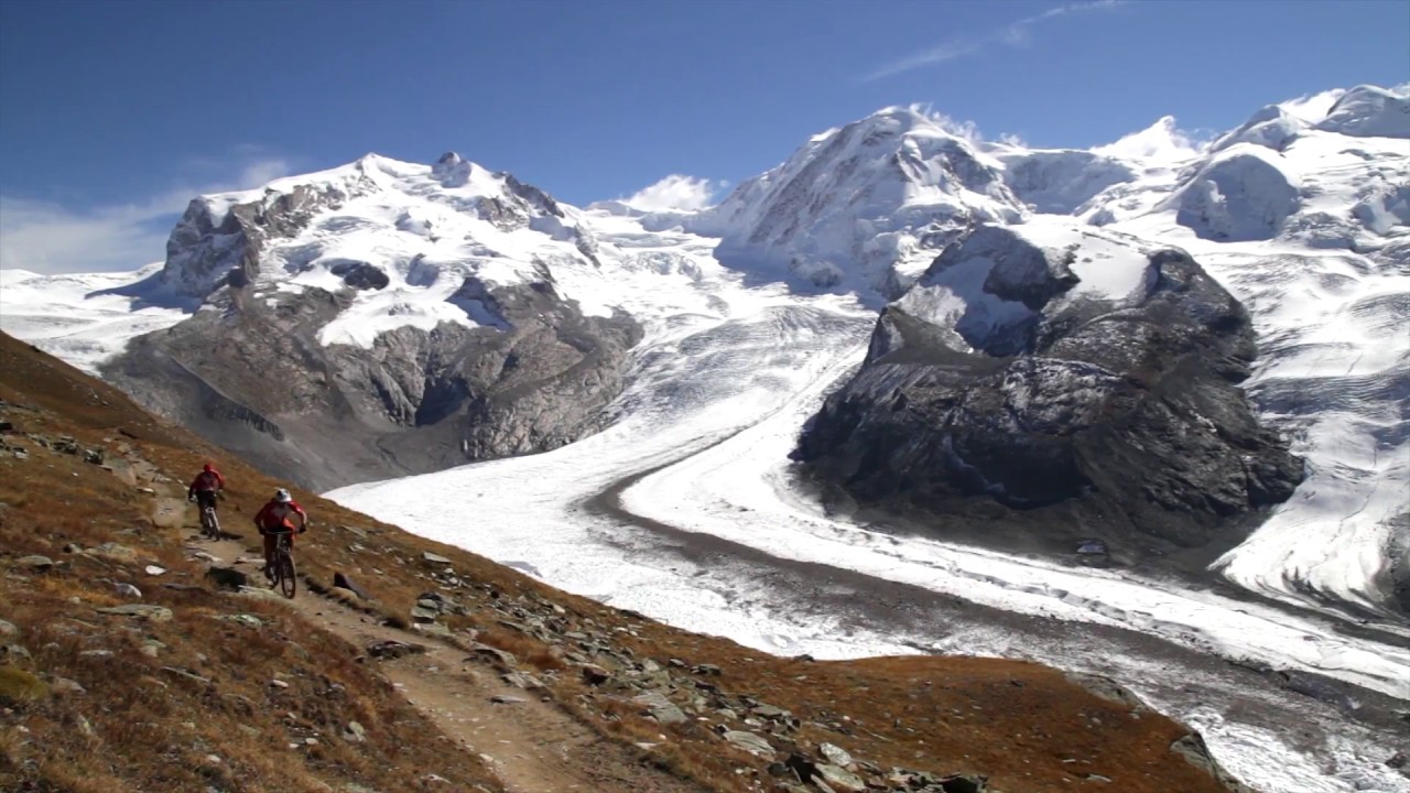 The Haute Route, Chamonix to Zermatt with AlpsMountainBike.com - YouTube