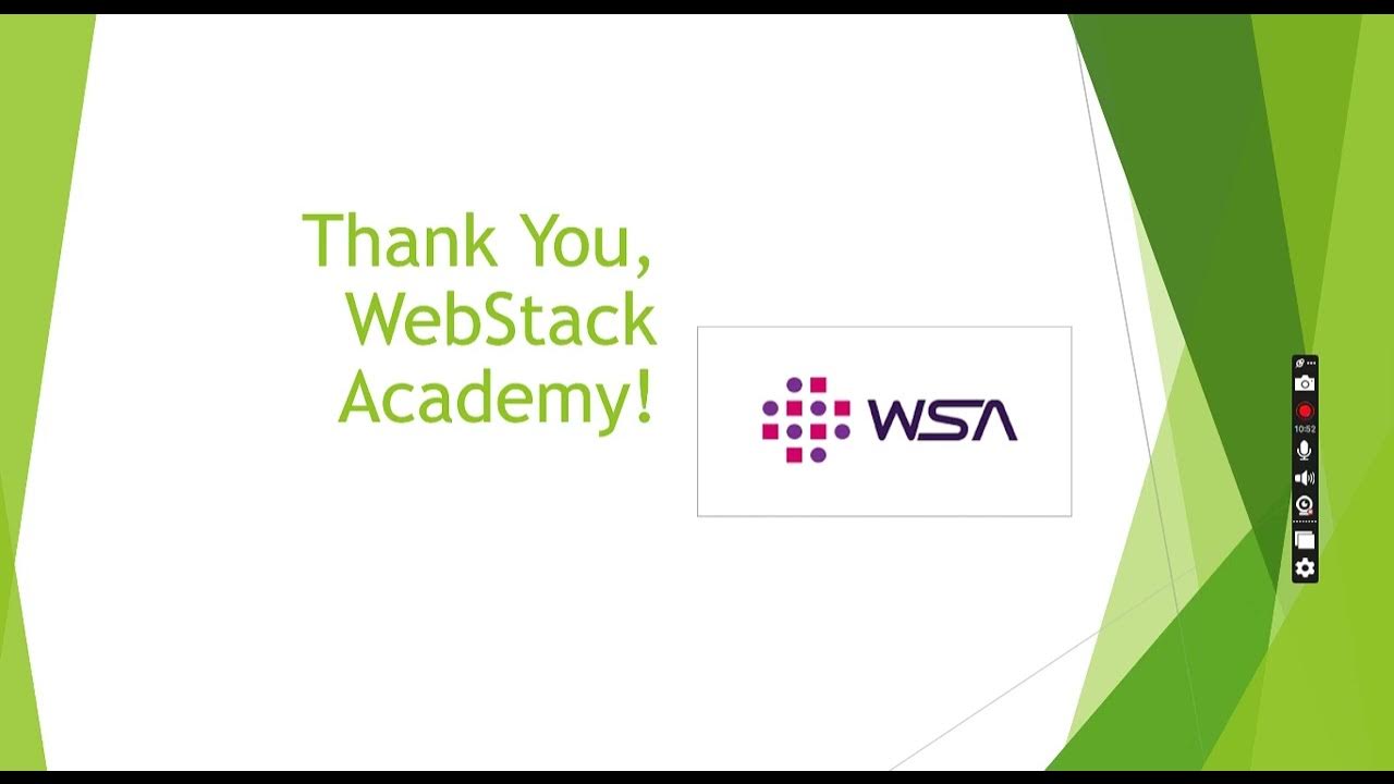Webstack Academy Project Submission Mern Stack Internship Youtube