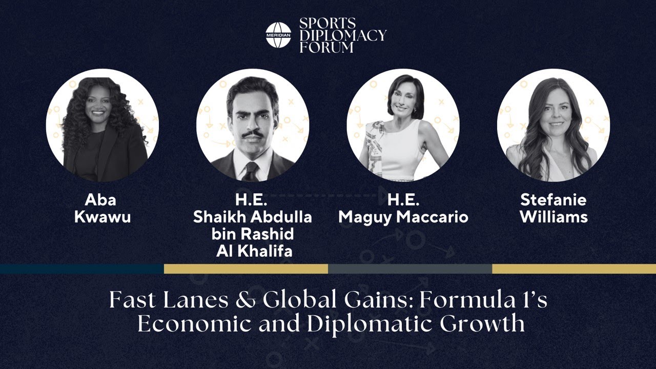 Meridian Sports Diplomacy Forum 2026 - Formula 1's Economic and ...