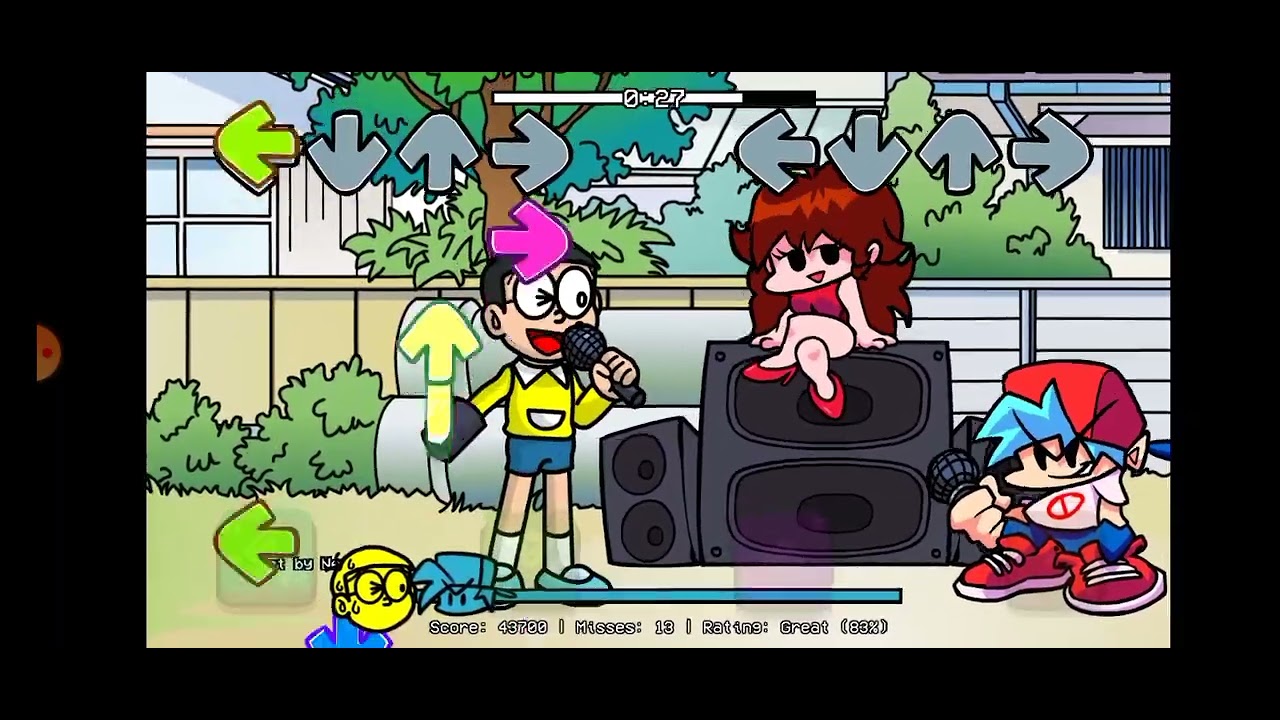 fnf vs nobita demo | opt by cool @_DORAEMON_ support him and sub him ...