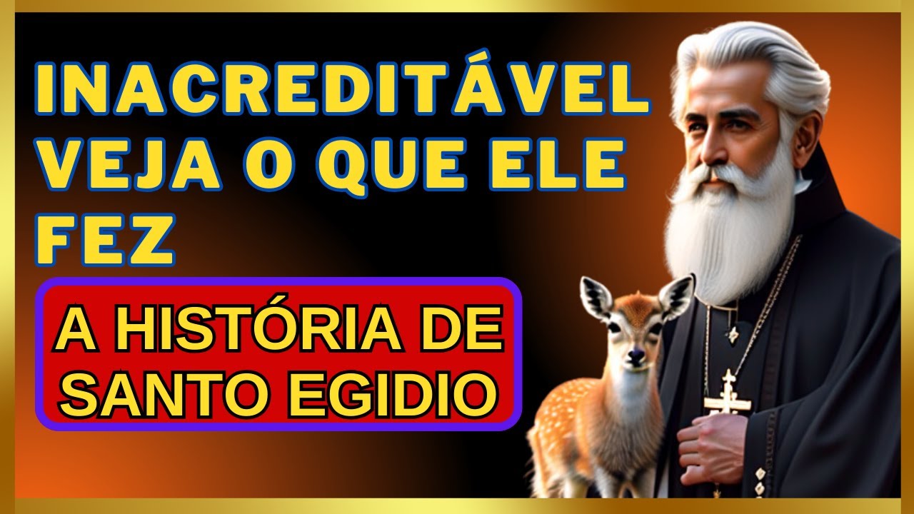️A História de Santo Egídio Explore os extraordinários milagres e seu ...