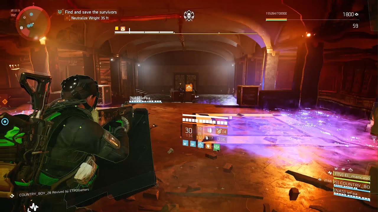 THE DIVISION 2 INCURSION PARADISE LOST TOO EASY IN 18 MINS PART 3 - YouTube