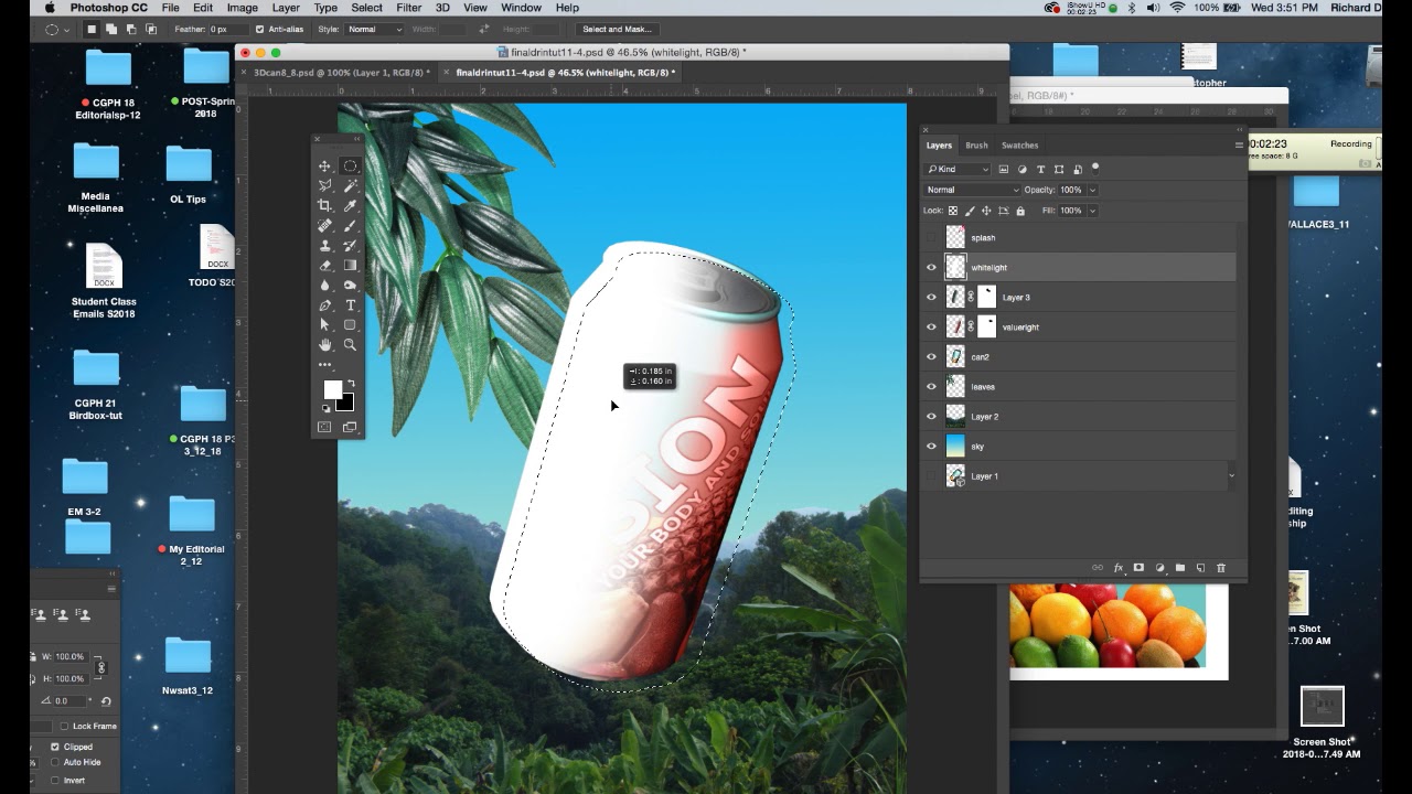 3D Can Texture - YouTube