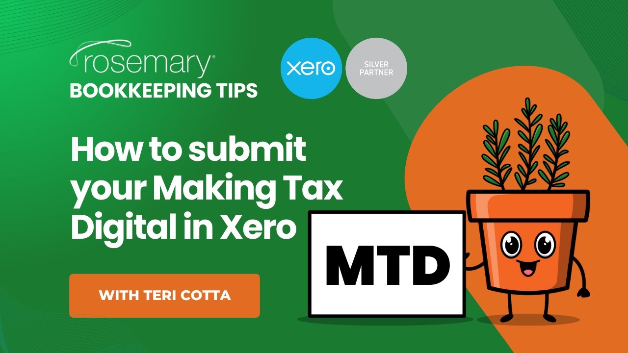 🪴How To Submit Your Making Tax Digital VAT Return in Xero - YouTube