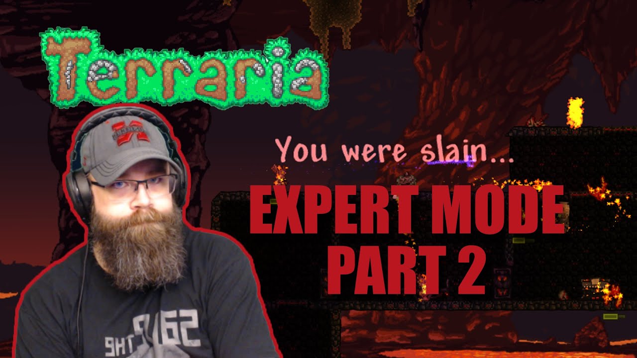 The Road To Heck Is Death In Terraria Expert Mode Part 2 - YouTube