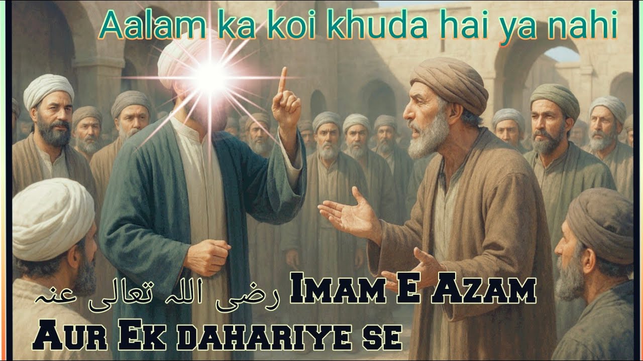 Imam e Azam r.a aur ek dahariye se munazra #islamic #motivation - YouTube