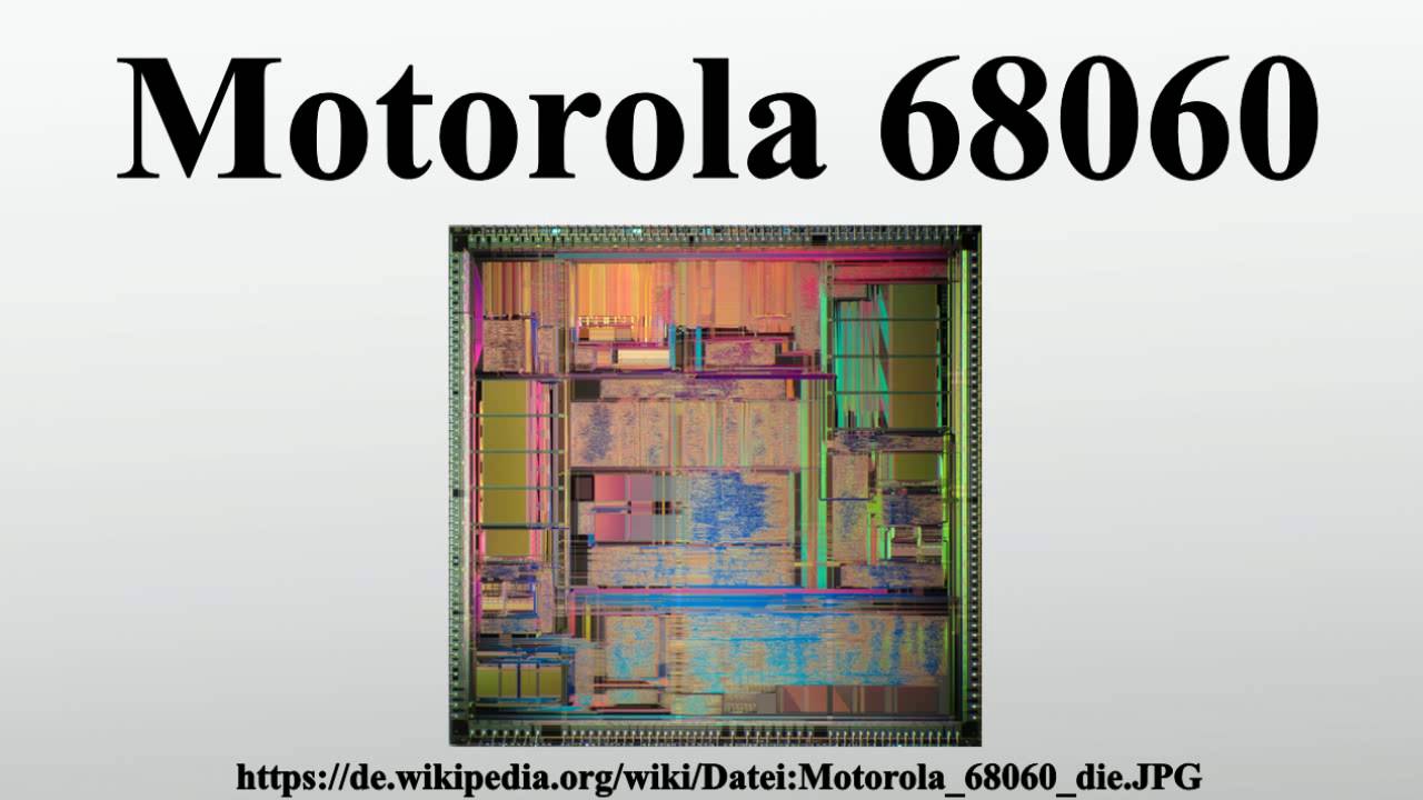 Motorola 68060 - YouTube