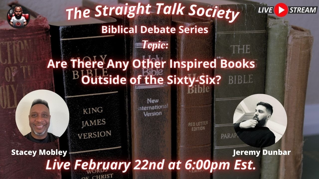 STS Biblical Debate Series Episode 11: Stacey Mobley vs Jeremy Dunbar ...