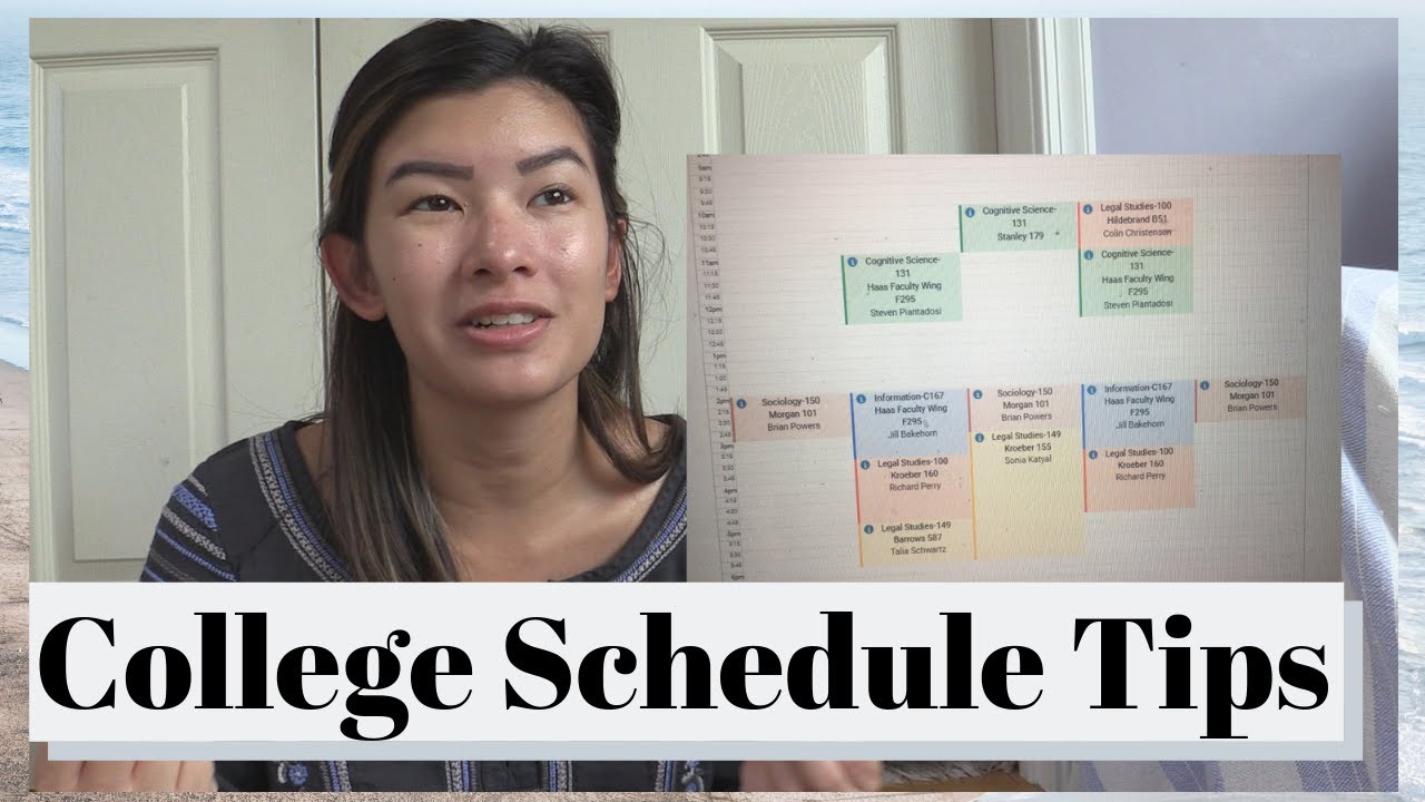 How To Get The PERFECT College Schedule Class Schedule Tips College how-to-get-the-perfect-college-schedule-class-schedule-tips-college